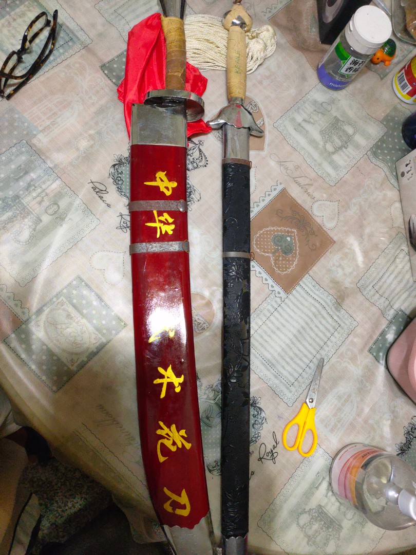 Daoshu jianshu wushu swords, Sports Equipment, Other Sports Equipment ...