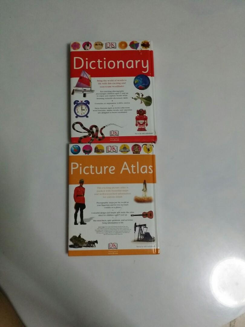 DK Dictionary And Picture Atlas, Hobbies & Toys, Books & Magazines ...