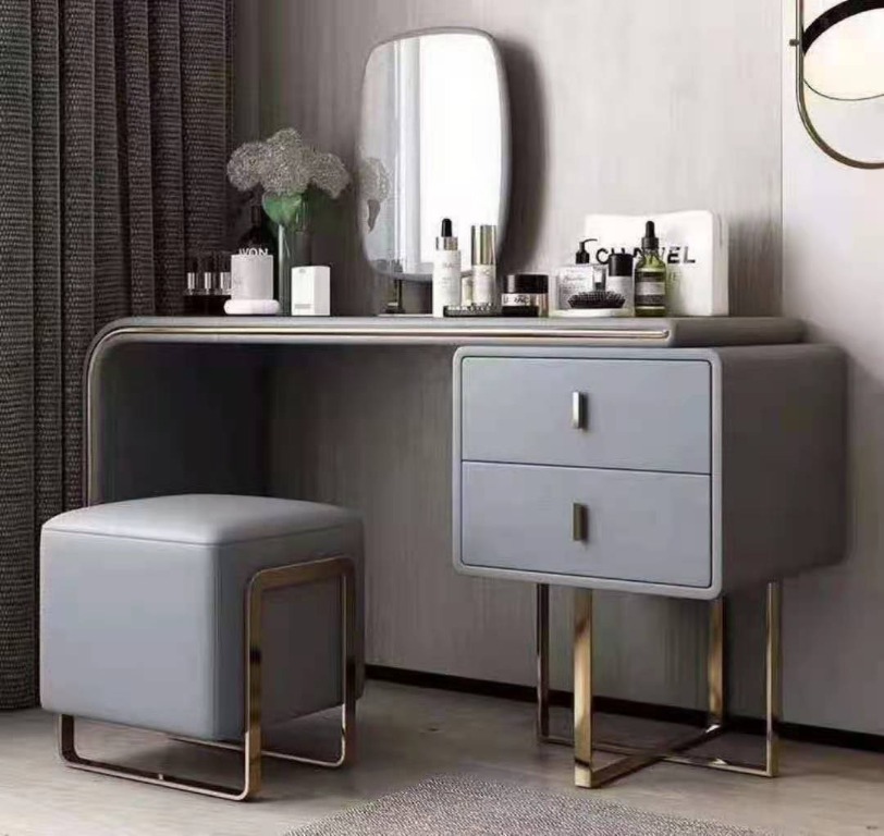 Dressing Table With mirror Stool Free delivery, Furniture & Home Living ...