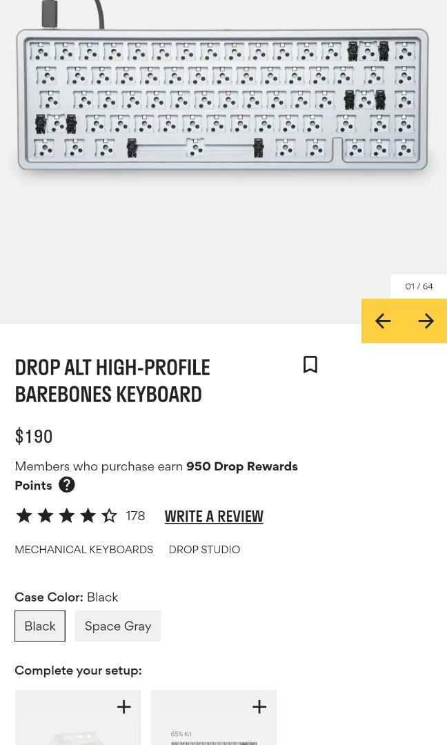 Drop Alt High Profile Barebones Kit, Computers & Tech, Parts ...