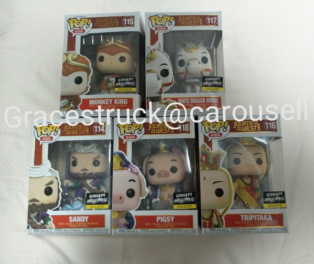 Funko Asia Journey to the West pop set, Hobbies & Toys, Toys & Games on ...