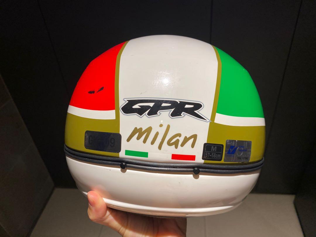 GPR Helmet Milan Limited Edition, Motorcycles, Motorcycle Apparel on ...