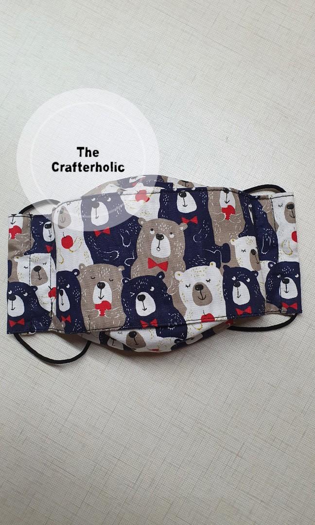 Handmade Customised Adult Boat Mask, Health & Nutrition, Face Masks ...