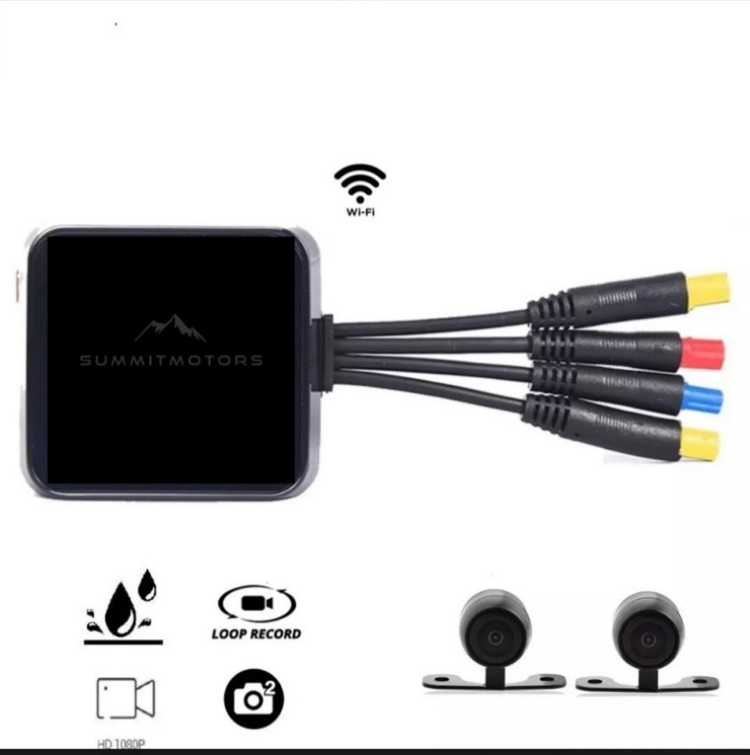 HD camera on Yamaha Aerox, Motorcycles, Motorcycle Accessories on Carousell