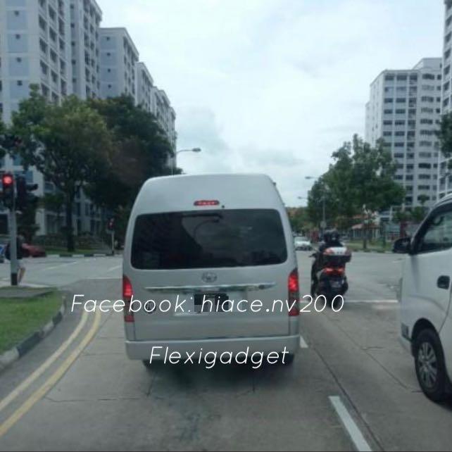 Hiace Rear Door Chrome / Hiace Tailgate Trunk Lip Chrome Trim / Hiace ...