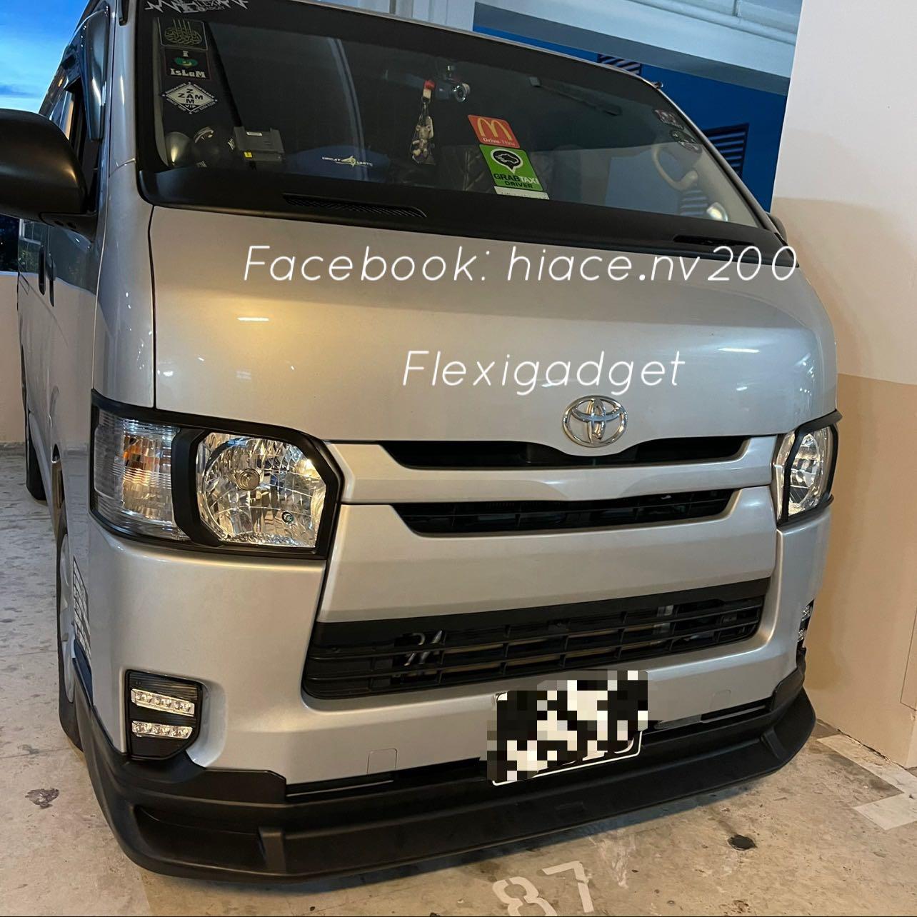 Hiace Standard Bumper Front Lip / Flexigadget, Car Accessories ...