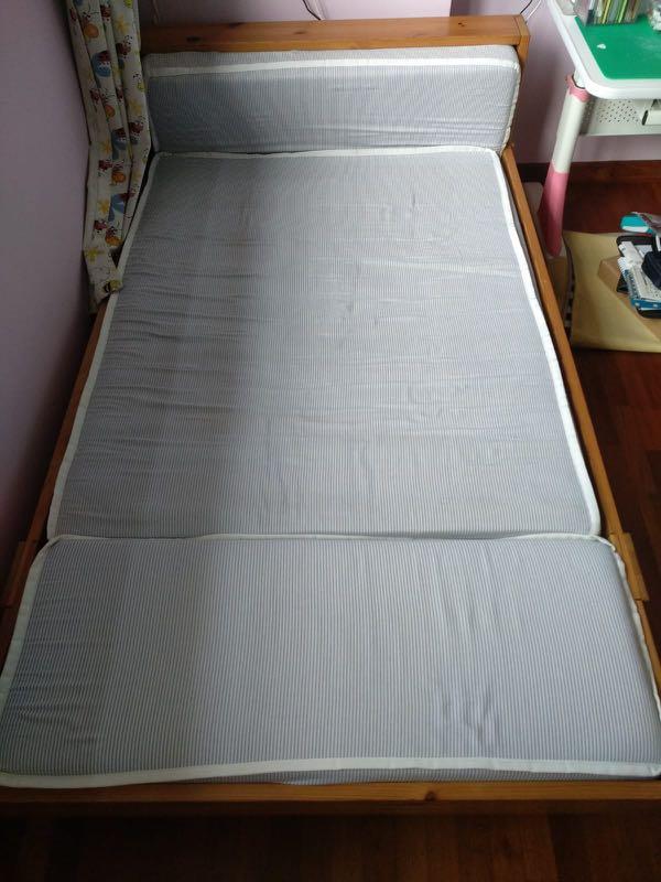 IKEA adjustable bed frame, Furniture & Home Living, Furniture, Bed ...