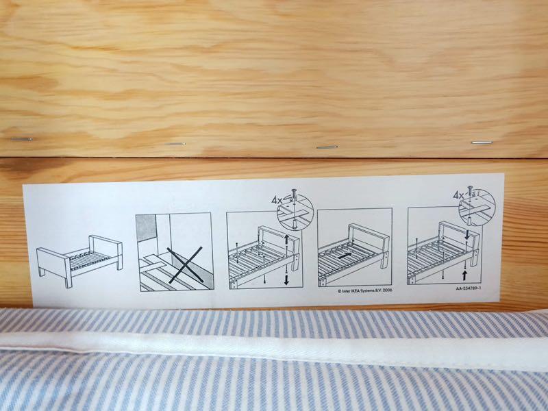 IKEA adjustable bed frame, Furniture & Home Living, Furniture, Bed ...