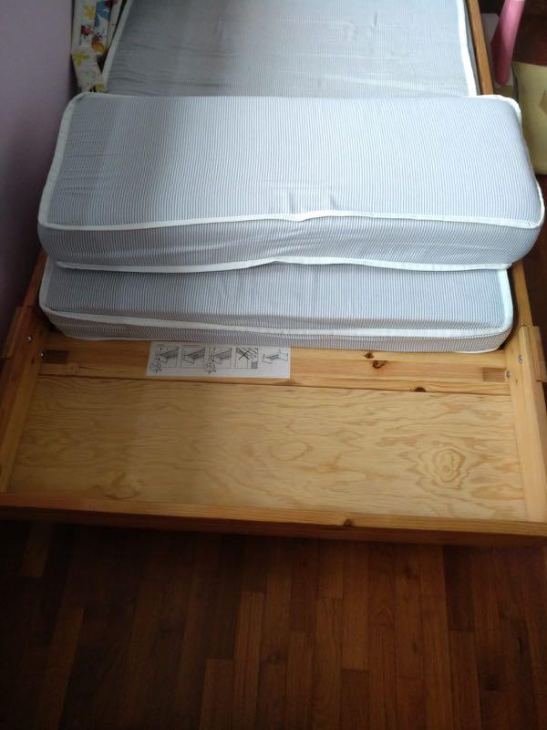 IKEA adjustable bed frame, Furniture & Home Living, Furniture, Bed ...