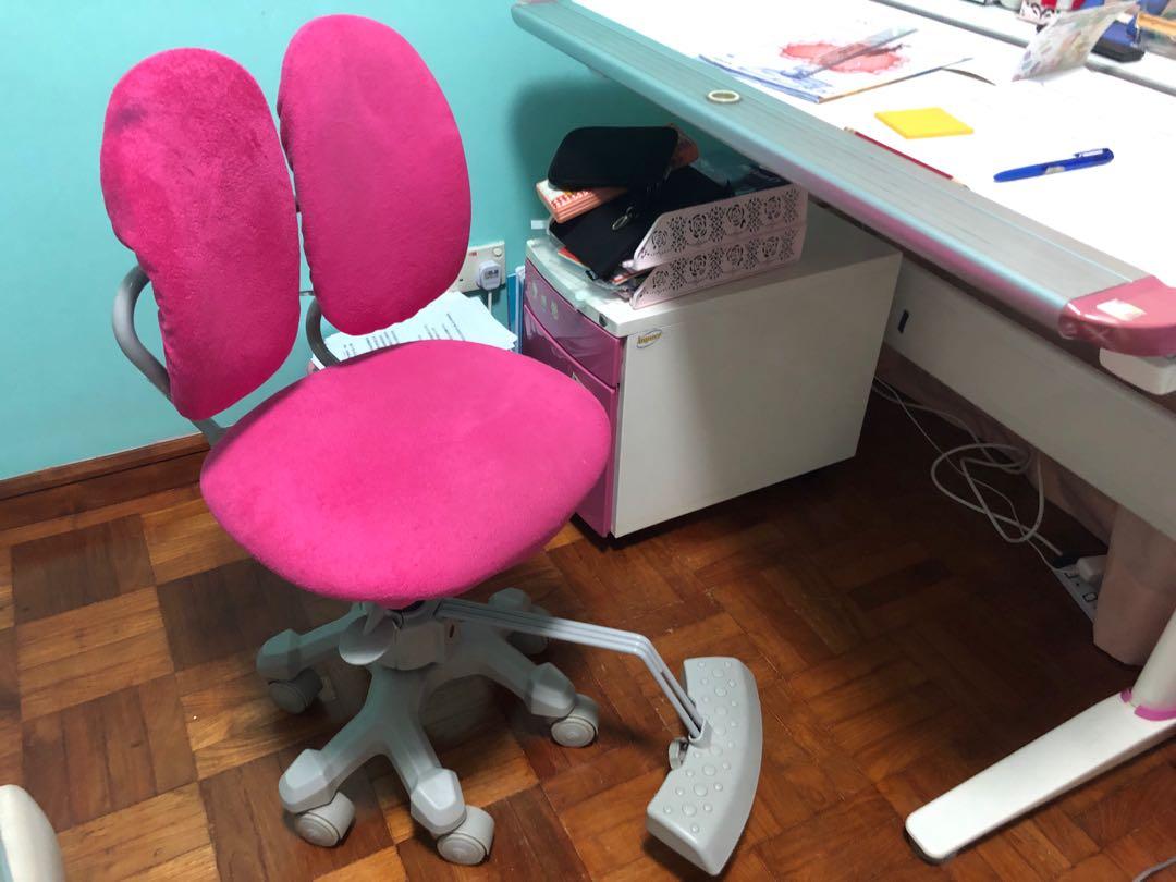 Impact ergonomic study table and chair set for children, Furniture ...
