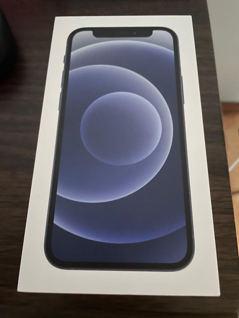 iPhone 12 mini black 64gb box, Mobile Phones & Gadgets, Mobile Phones ...