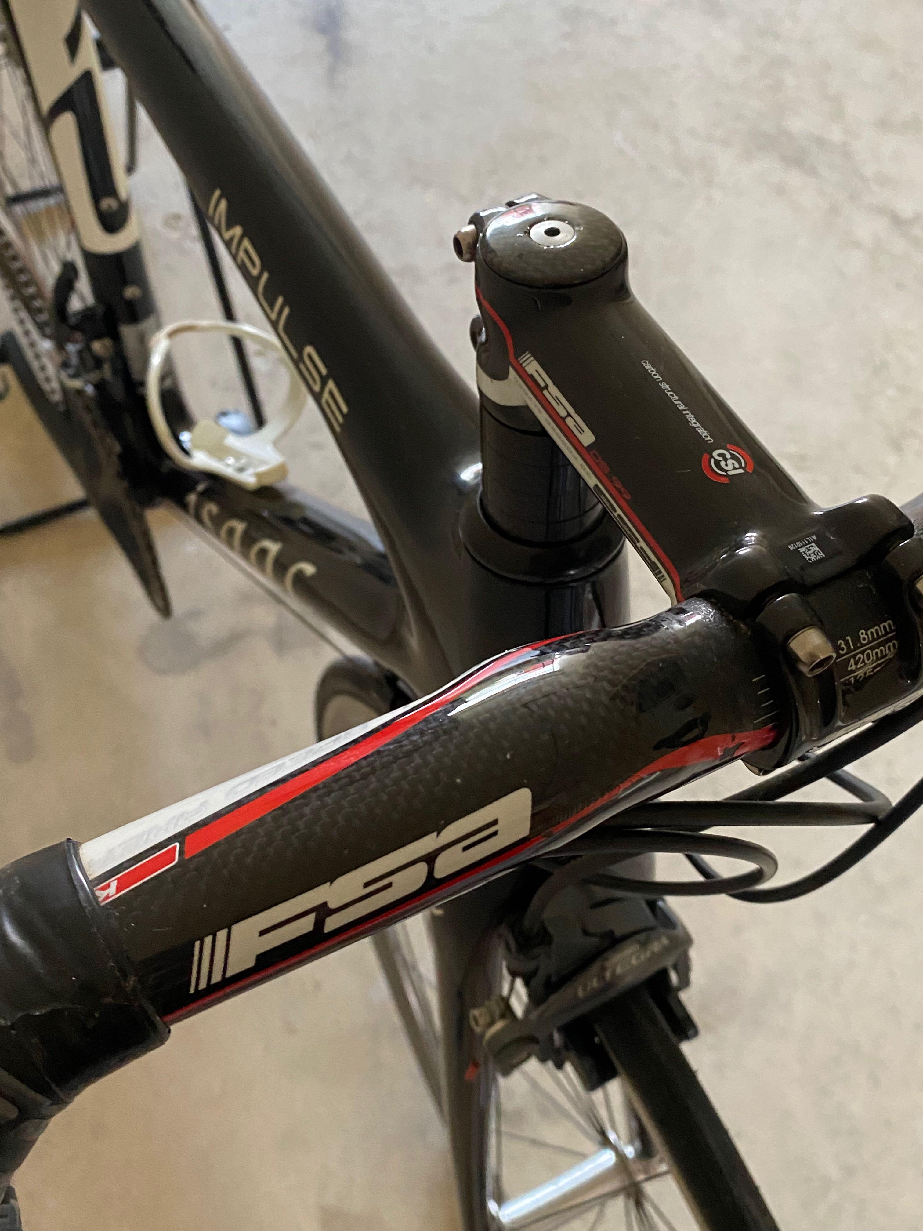 Mint Isaac Impulse Carbon w Shimano Ultegra R8000 group set light ...