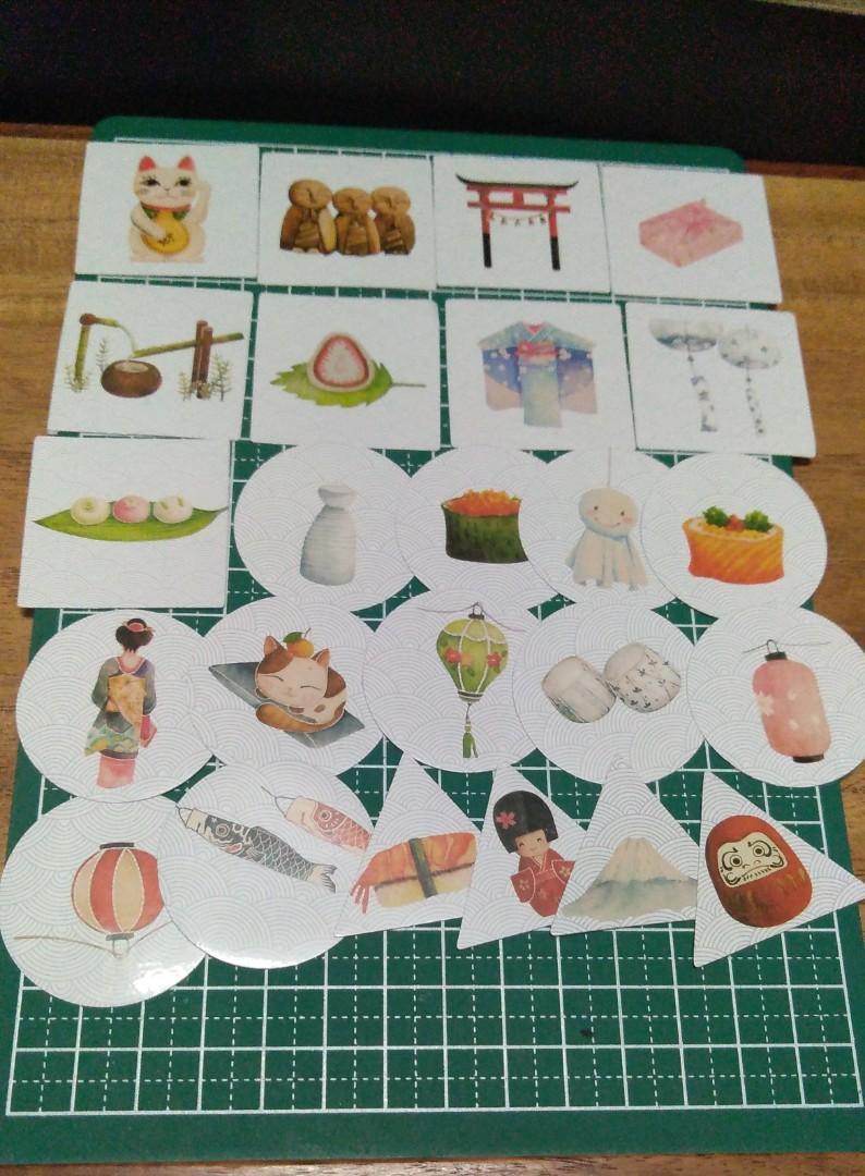 Japanese themed stickers, Hobbies & Toys, Stationary & Craft ...
