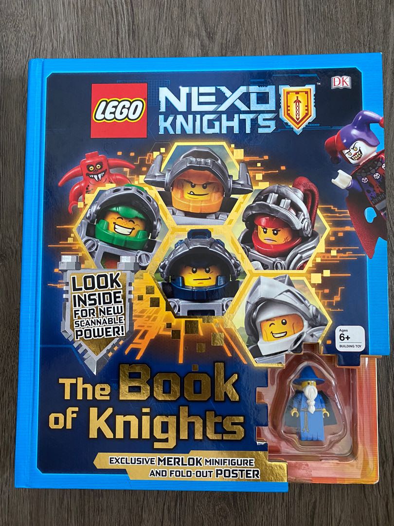 Lego Nexo Knights - The Book of Knights, Hobbies & Toys, Books ...