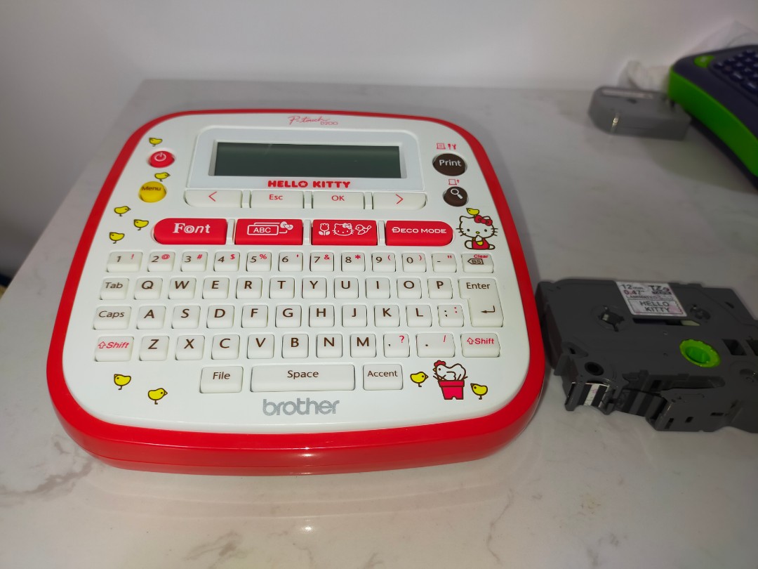Limited edition hello kitty label printer, Computers & Tech, Printers ...