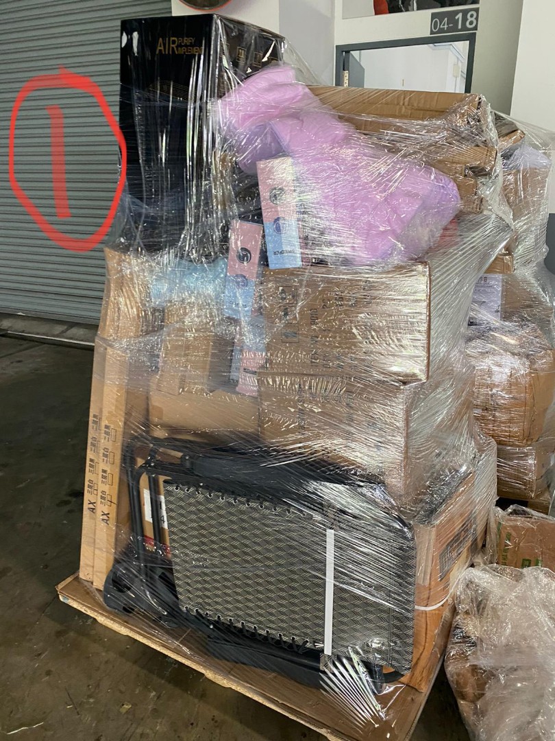 Live auction pallets and offline pallets, Everything Else on Carousell