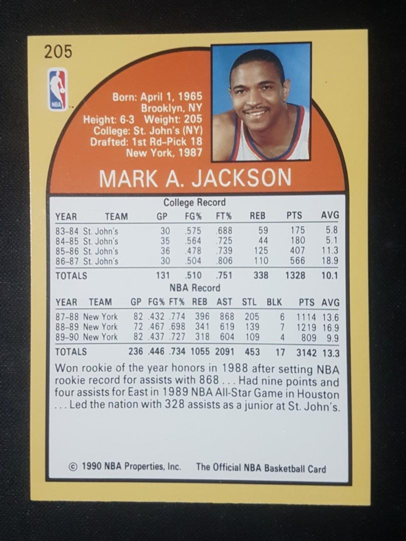 Mark Jackson with Menendez Brothers Card, Hobbies & Toys, Toys & Games ...