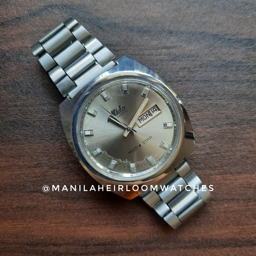 Mido Vintage Multi Star Automatic Watch, Men's Fashion, Watches ...
