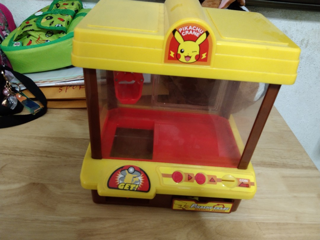 Mini Pokemon Claw Machine, Hobbies & Toys, Toys & Games on Carousell