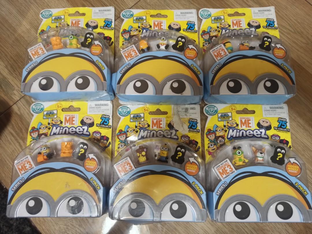 Minions Mineez 3 Pack Despicable Me, Hobbies & Toys, Toys & Games on ...