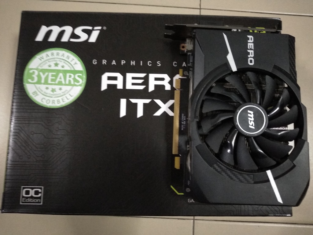 MSI GTX 1070 AERO ITX 8G OC DDR5 (PRICED TO CLEAR), Computers & Tech ...