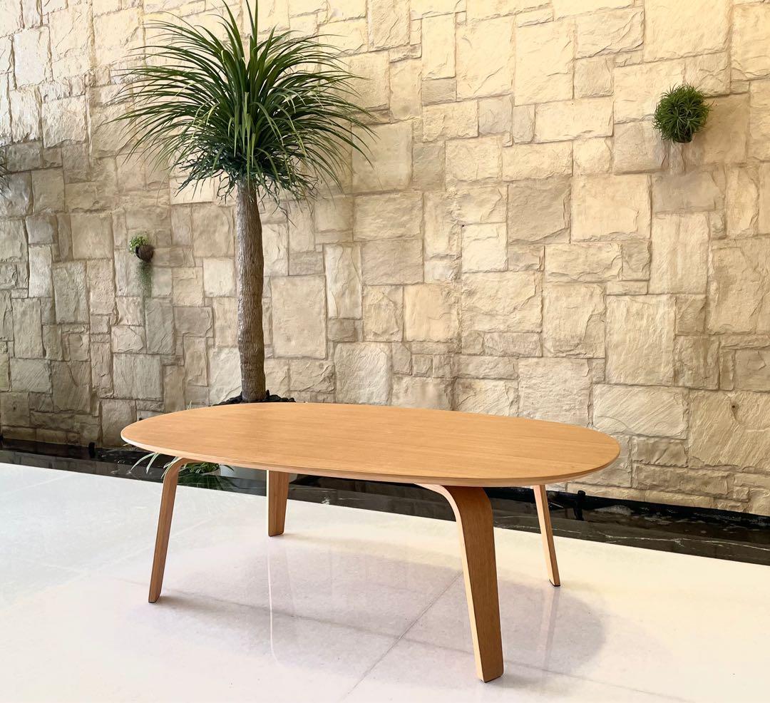 Muji Wooden Coffee Table, Furniture & Home Living, Furniture, Tables ...