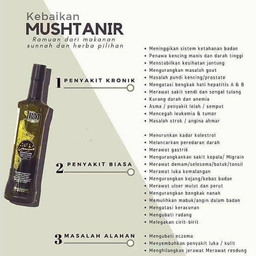 Mustanir dalam Pantang, Health & Nutrition, Health Supplements, Health ...