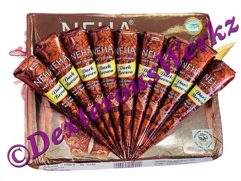 NEHA - Henna Cones, Beauty & Personal Care, Hands & Nails on Carousell