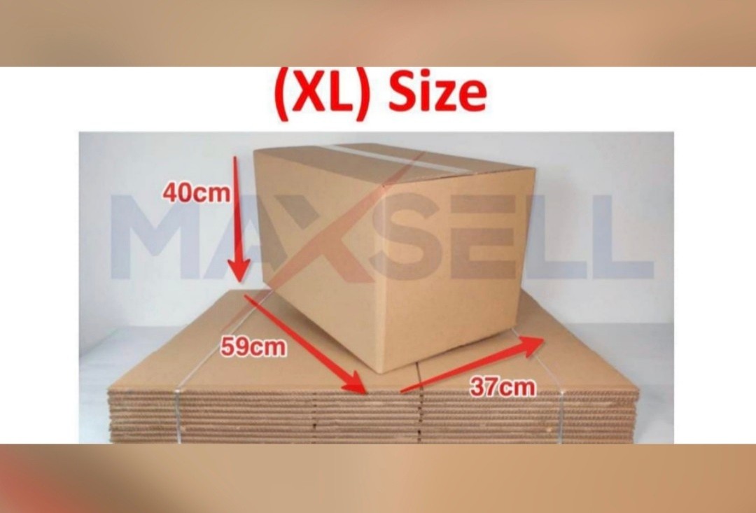 NEW UNUSED Carton boxes for moving, Everything Else on Carousell