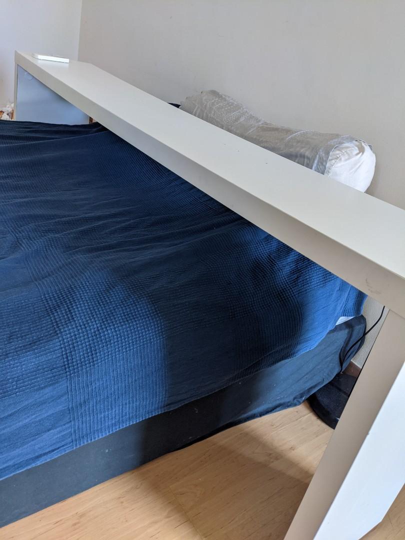 Over bed sliding table, Furniture & Home Living, Furniture, Tables ...