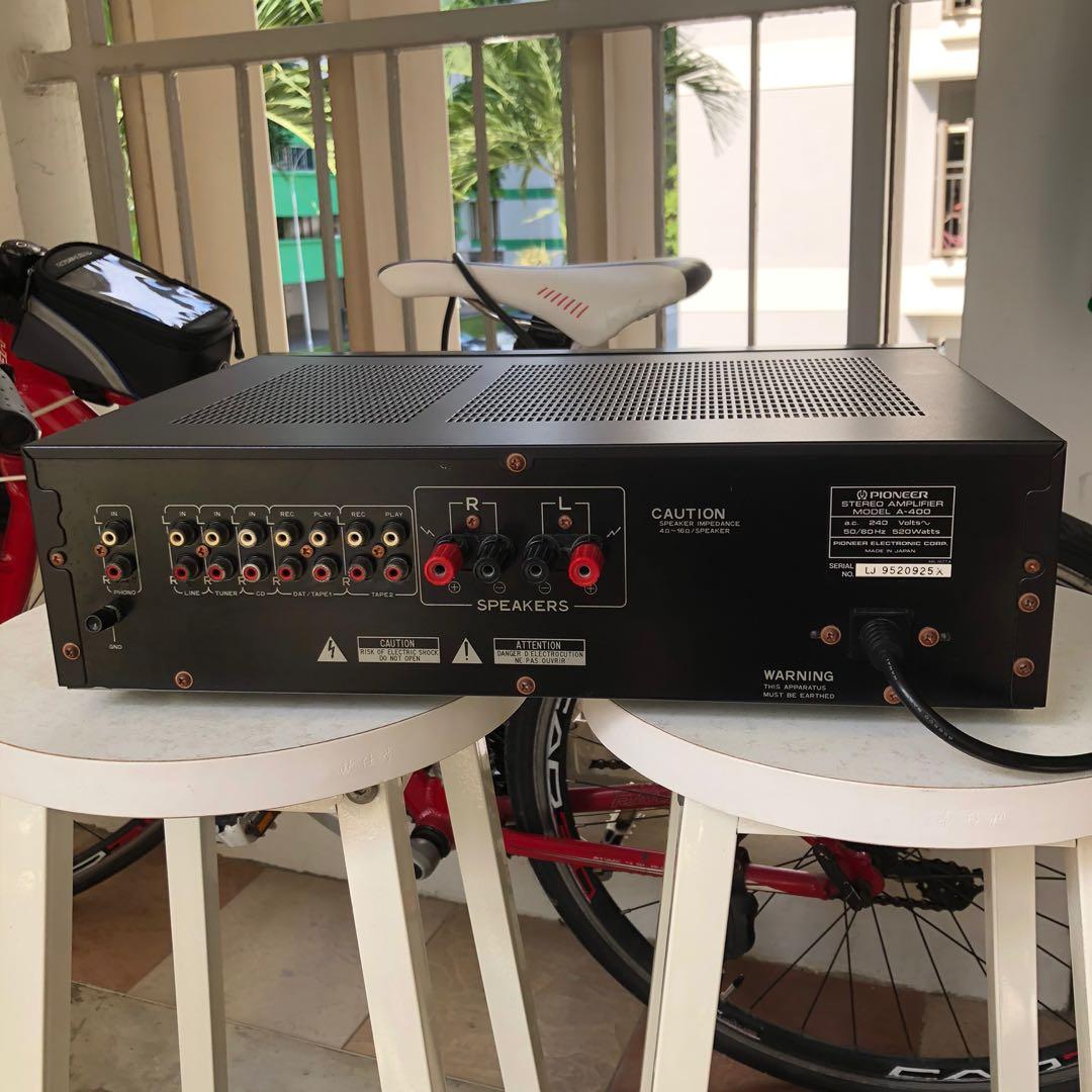 Pioneer A400 amplifier , Audio, Other Audio Equipment on Carousell