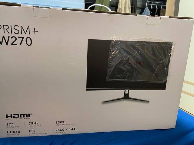 PRISM+ W270 PRO, Computers & Tech, Parts & Accessories, Monitor Screens ...