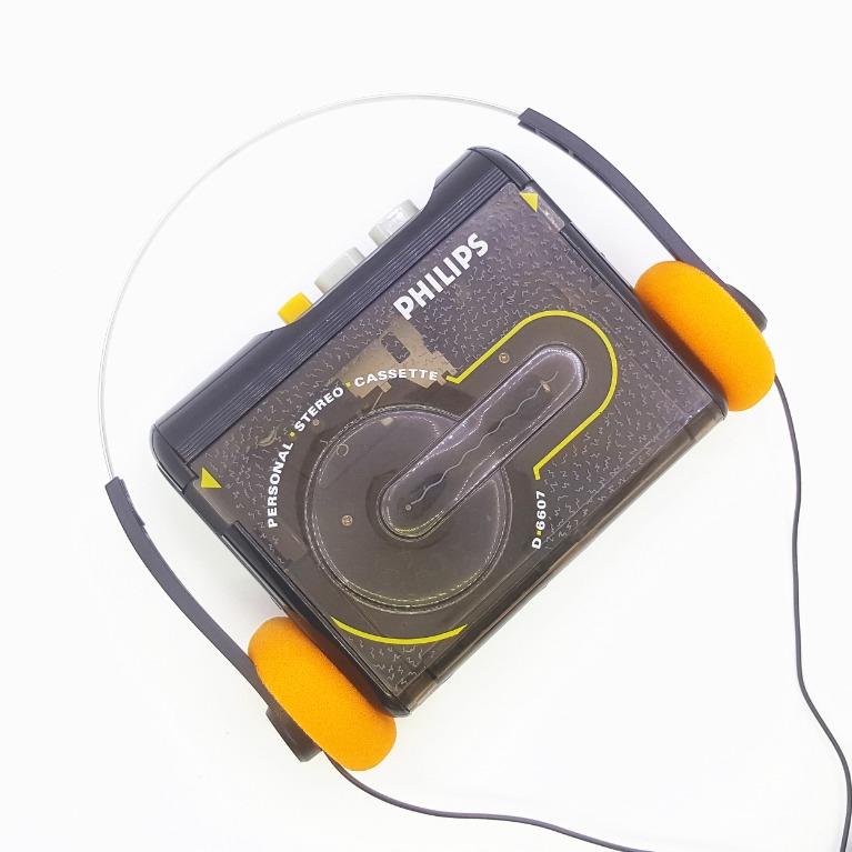 RARE Vintage Brand New Philips Walkman D6607 Personal Stereo Cassette ...