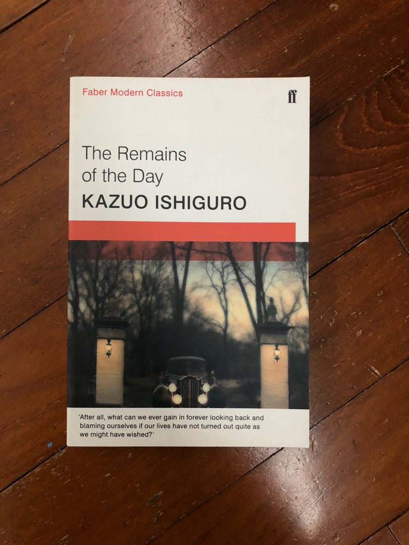 Remains of the Day by Kazuo Ishiguro, Hobbies & Toys, Books & Magazines ...