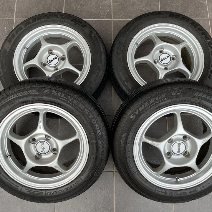Rim rp01 14” siap tayar, Auto Accessories on Carousell