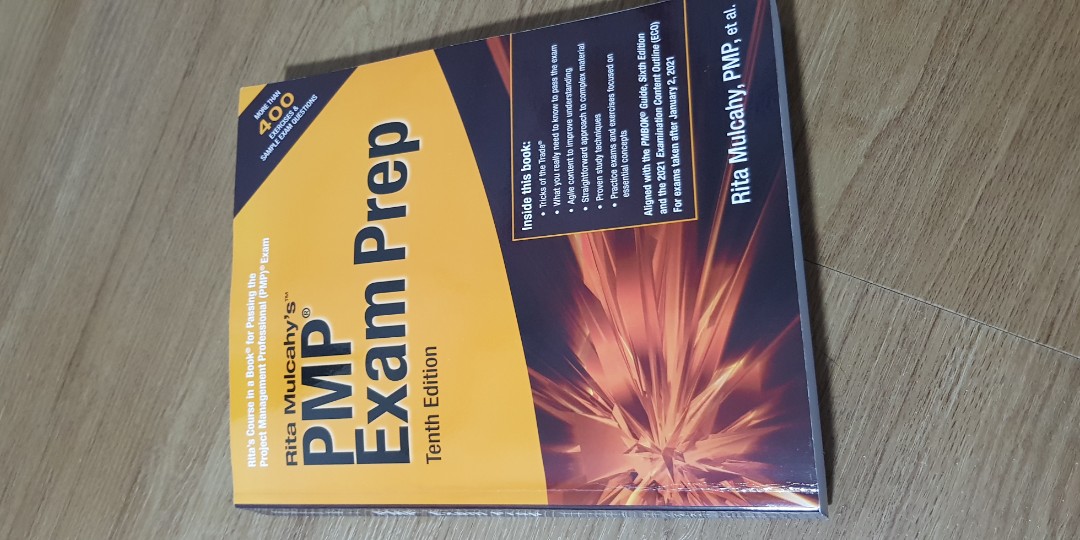 Rita Mulcahy's PMP Exam Prep Tenth Edition, Hobbies & Toys, Books ...