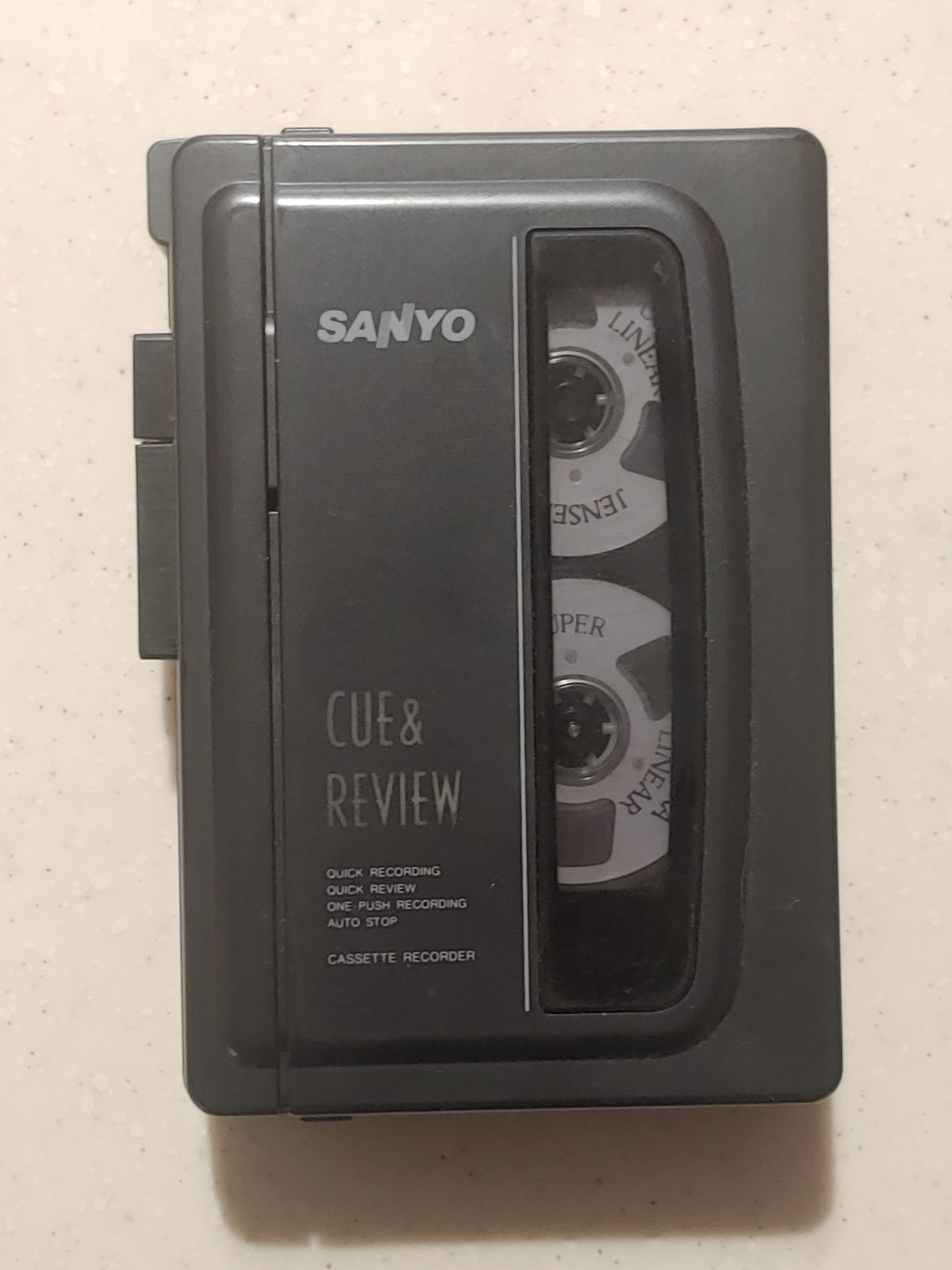 Sanyo M 1018A Walkman Cassette Player Recorder, Audio, Voice Recorders ...