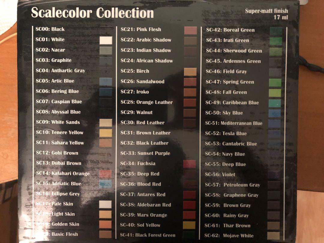 Scale75 Scalecolor Collection SSE-000, Hobbies & Toys, Stationery ...
