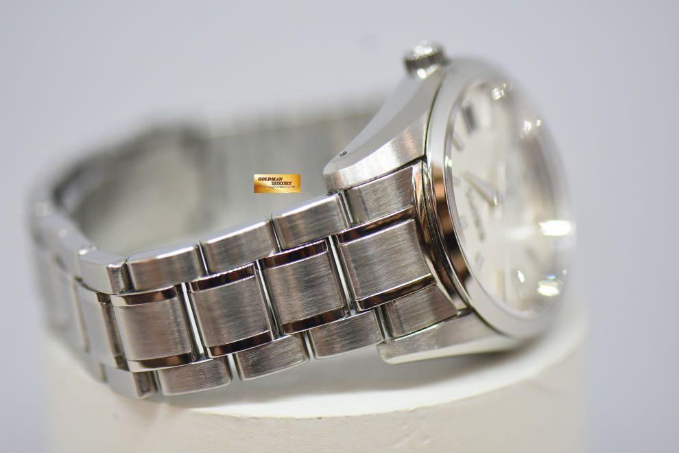 SEIKO GRAND SEIKO 37mm STEEL IN BRACELET SILVER DIAL AUTOMATIC SBGR001 ...