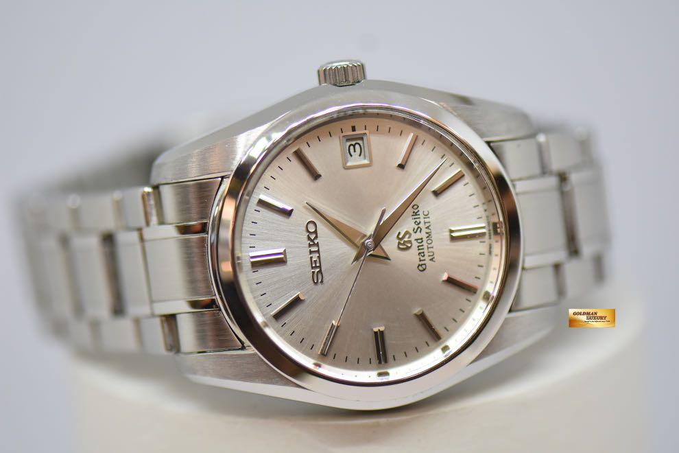 SEIKO GRAND SEIKO 37mm STEEL IN BRACELET SILVER DIAL AUTOMATIC SBGR001 ...
