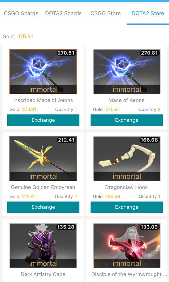 Selling dota 2/Csgo skin/ 5etop shards, Video Gaming, Video Games ...