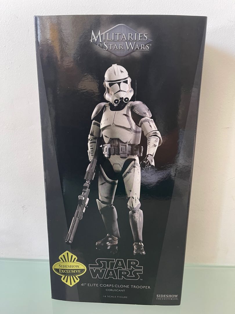 Sideshow Clone Trooper Coruscant Exclusive, Hobbies & Toys, Toys ...
