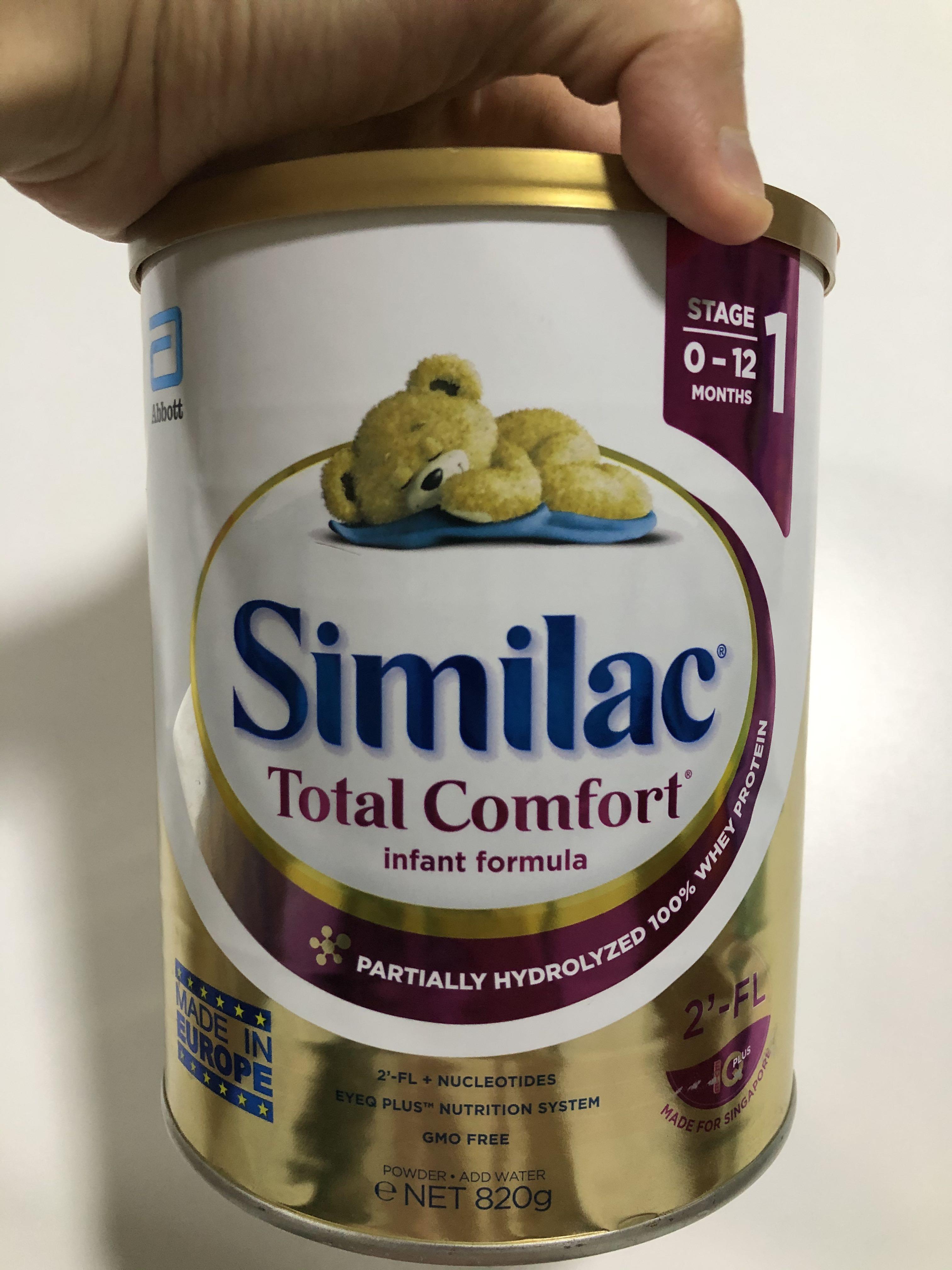 Similac Gain Growing Up Formula Stage 1 820g / Nan Optipro HA Stage 2 ...