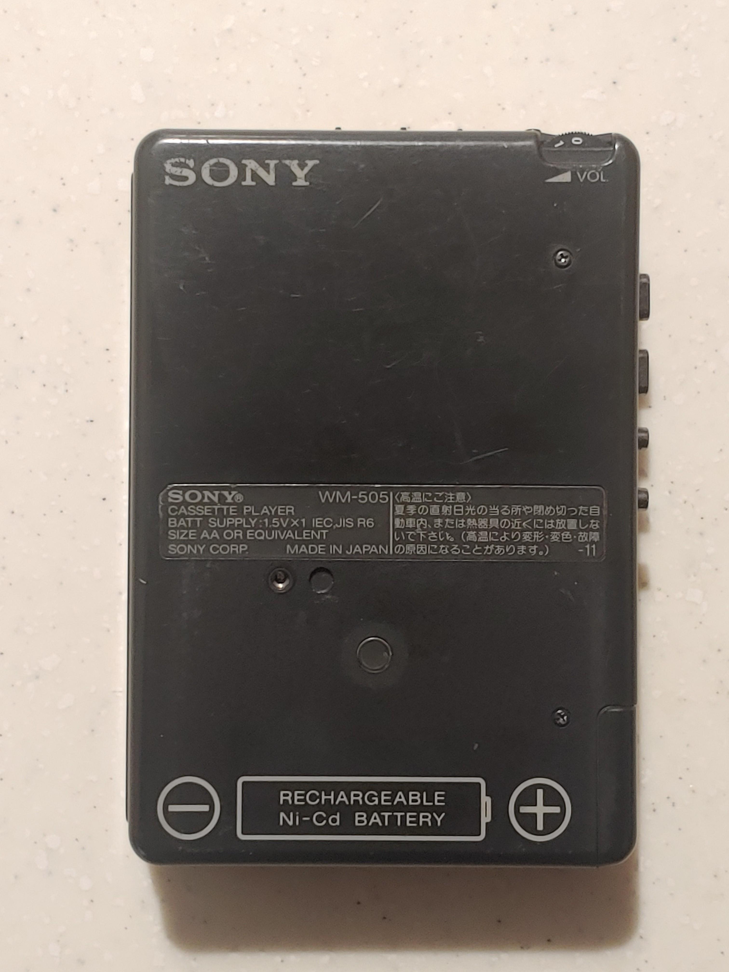 Sony Walkman WM-505 Cassette Player, Audio, Portable Music Players on ...