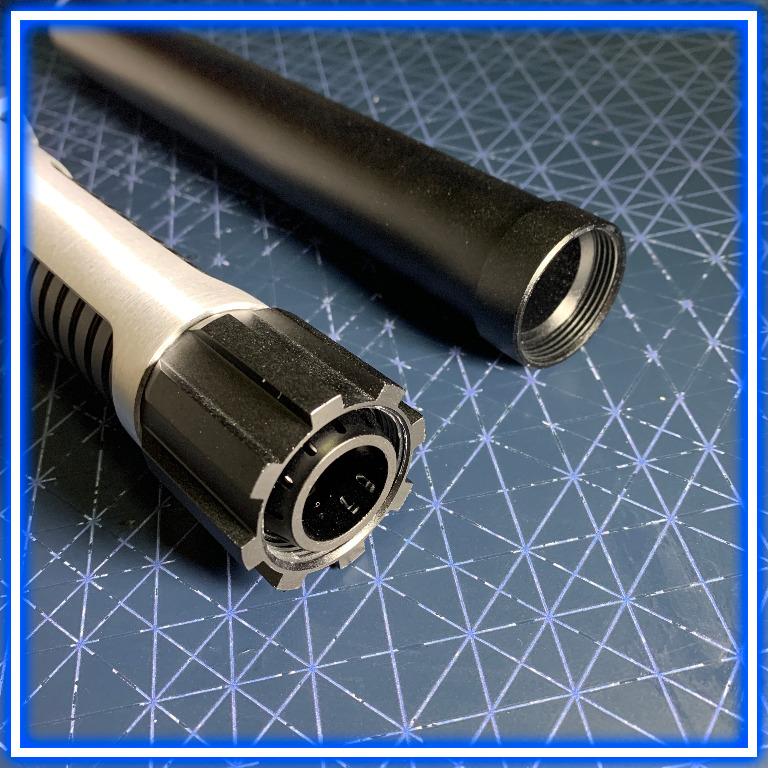 Star Wars Ahsoka Tano Saberforge Phoenix Lightsaber Staff - Empty (No ...