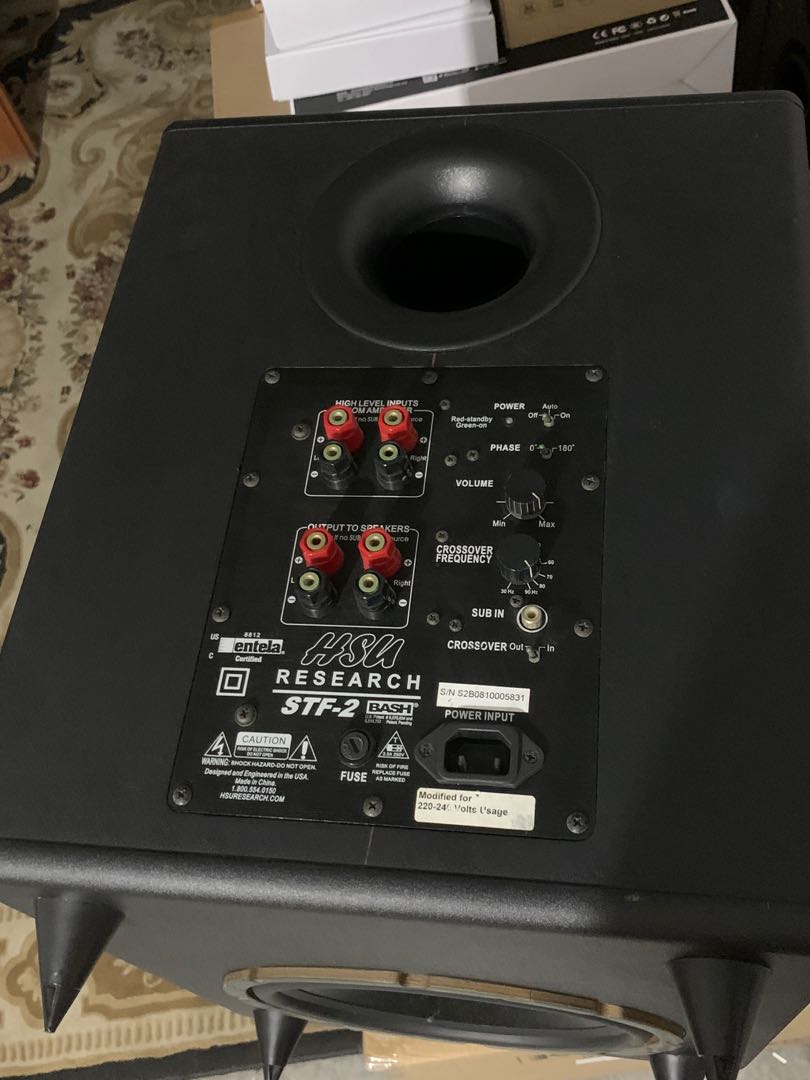 HSU STF-2, Audio, Soundbars, Speakers & Amplifiers on Carousell