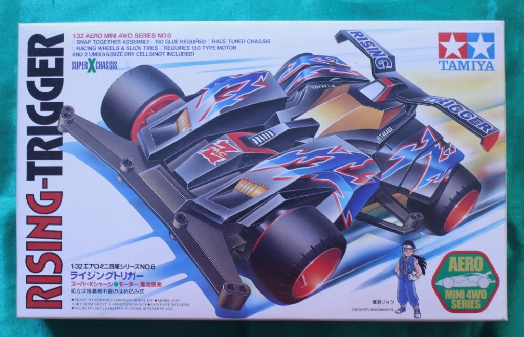 Tamiya Mini 4wd - Rising Trigger, Hobbies & Toys, Toys & Games on Carousell