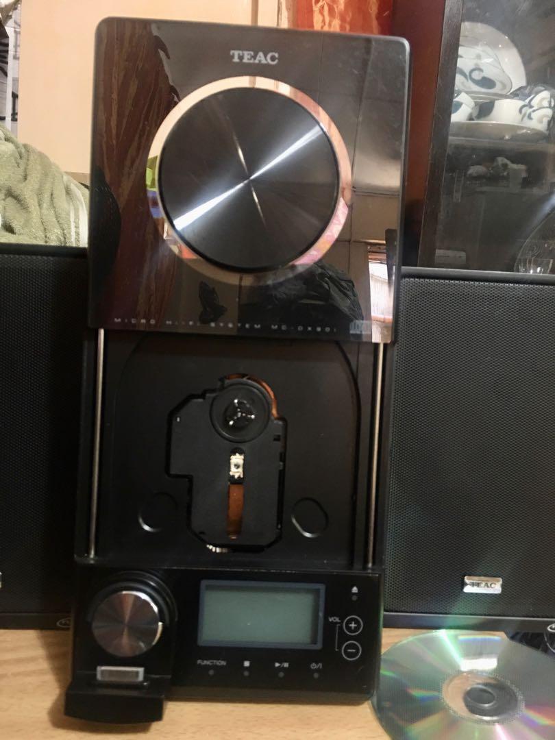TEAC MICRO HI-FI SYSTEM MC-DX90i, Audio, Soundbars, Speakers ...