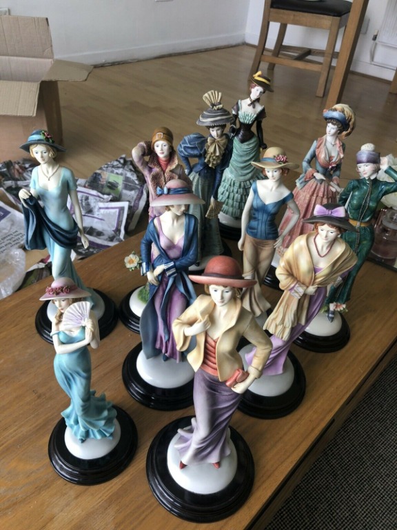 the Leonardo collection figurines Lady Set Of 11, Hobbies & Toys ...