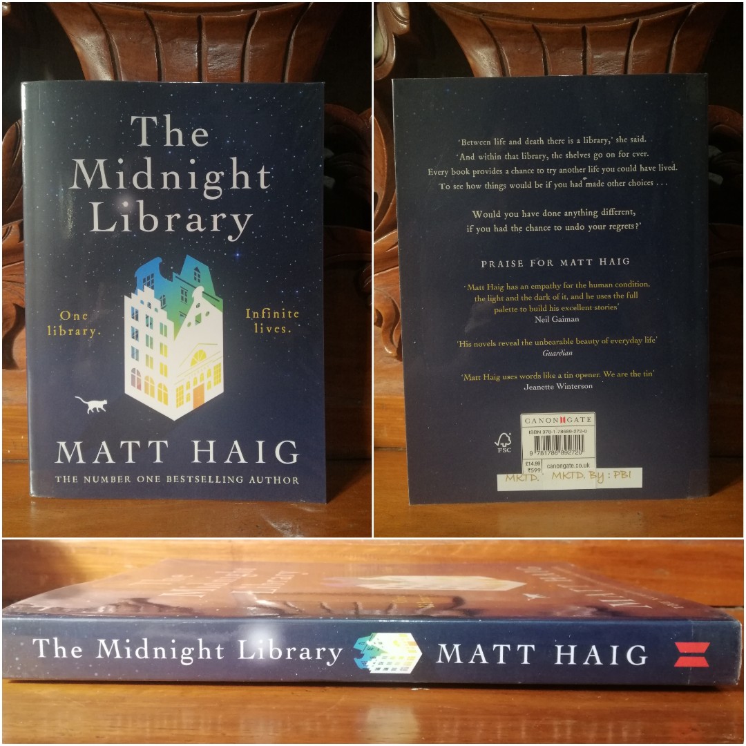 The Midnight Library - Matt Haig, Hobbies & Toys, Books & Magazines ...